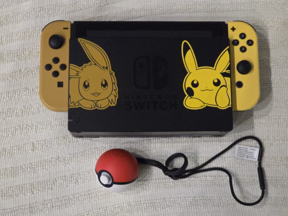 Nintendo Switch, Pokémon Lets GO Eevee, Limited Edition - Top stanje!
