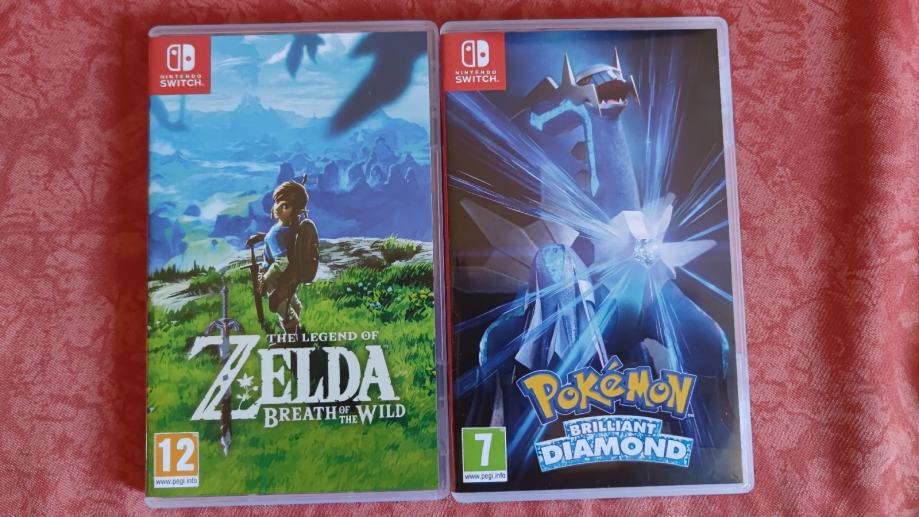 Nintendo Switch V2 - Legend of Zelda / Pokemon