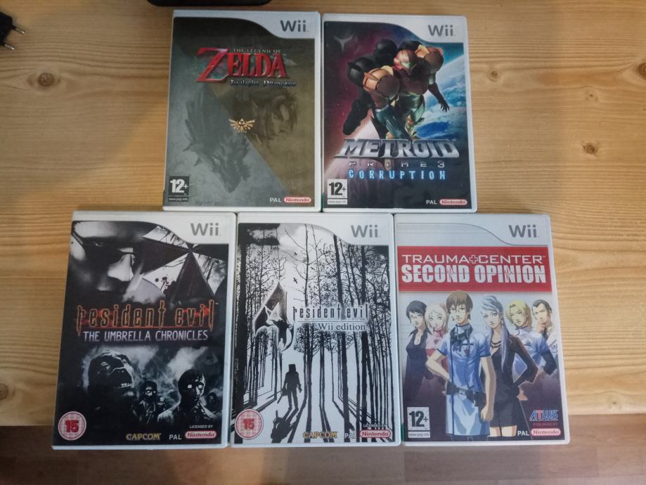 4 Wii igre