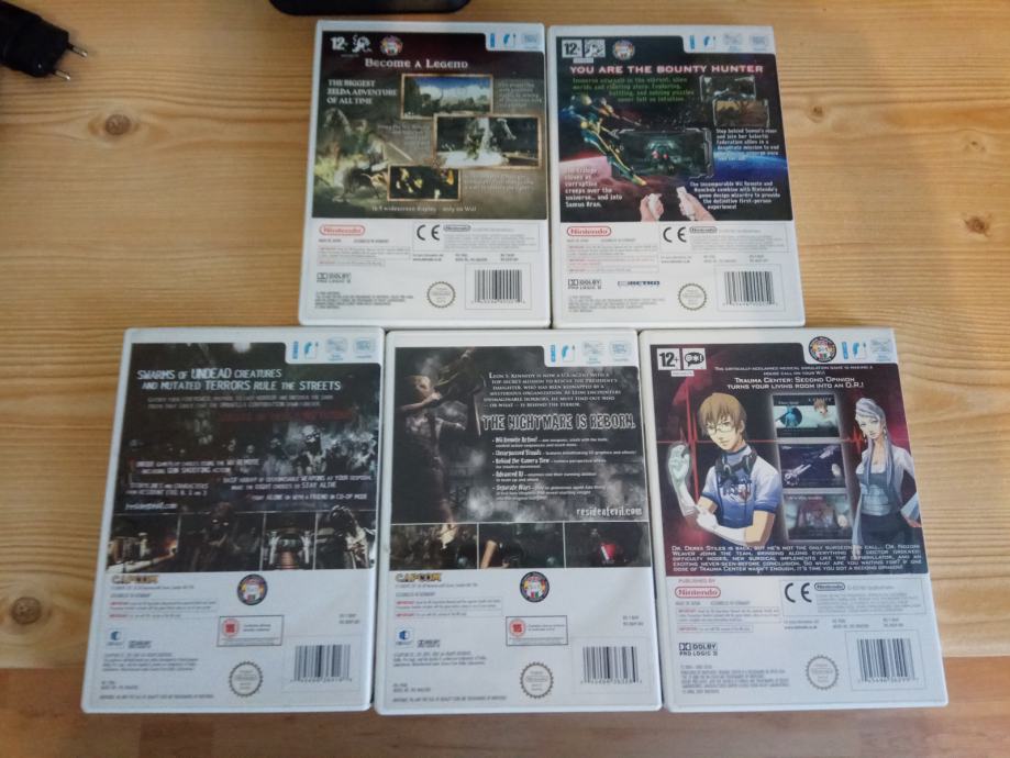 4 Wii igre
