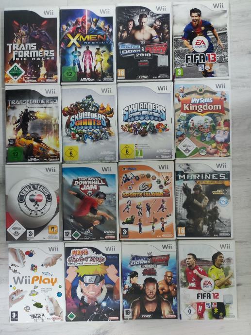 Nintendo Wii igre Originali