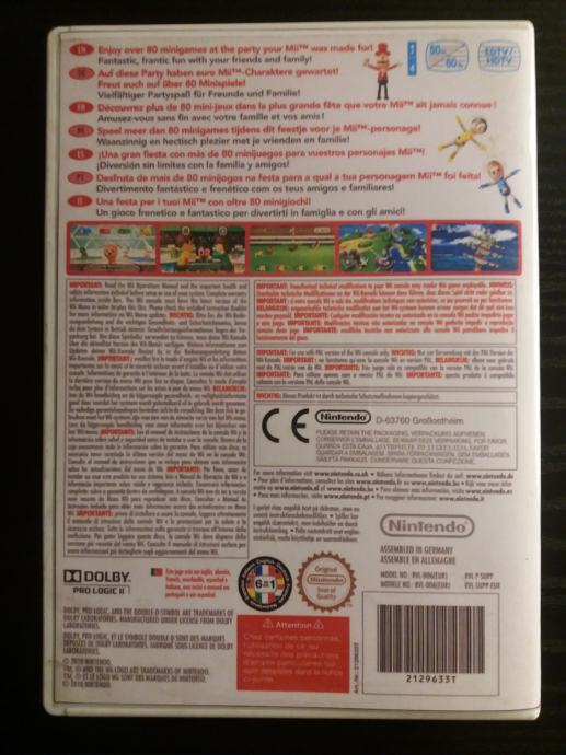 Nintendo Wii Party igra