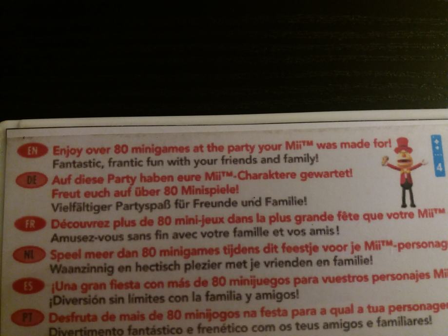 Nintendo Wii Party igra