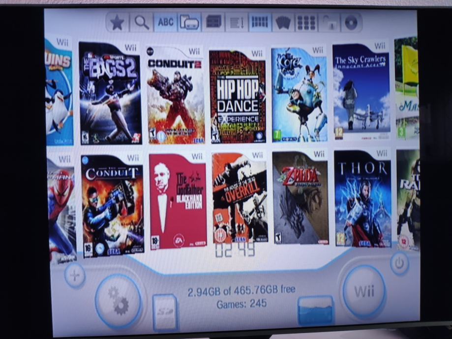 Hard disk 500 GB za Wii konzole