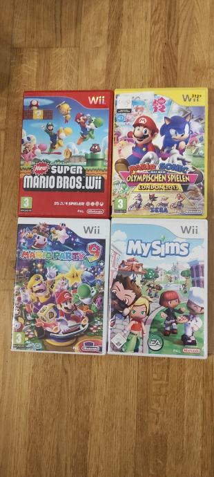Nintendo Wii + 4 igre