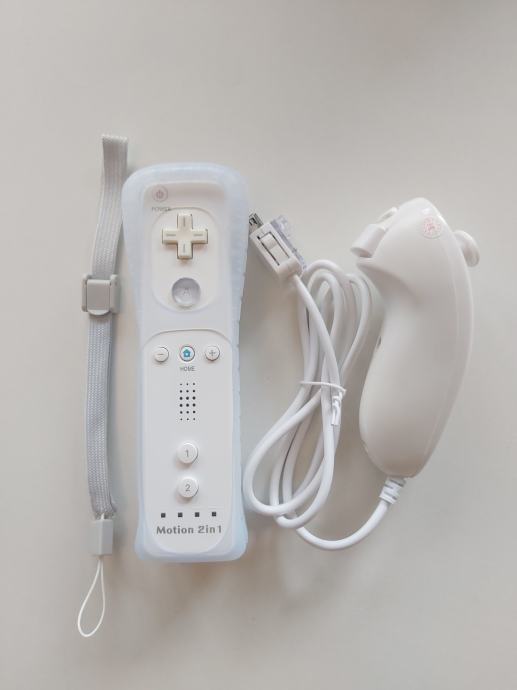 Nintendo Wii Remote Motion plus + Nunchuk NOVO
