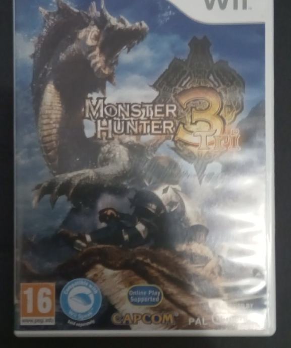 WII monster hunter tri