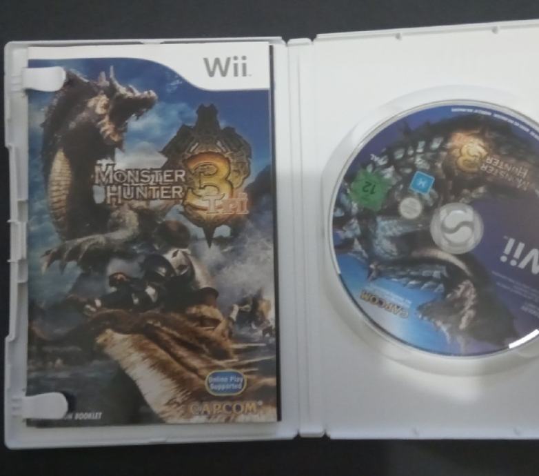 WII monster hunter tri