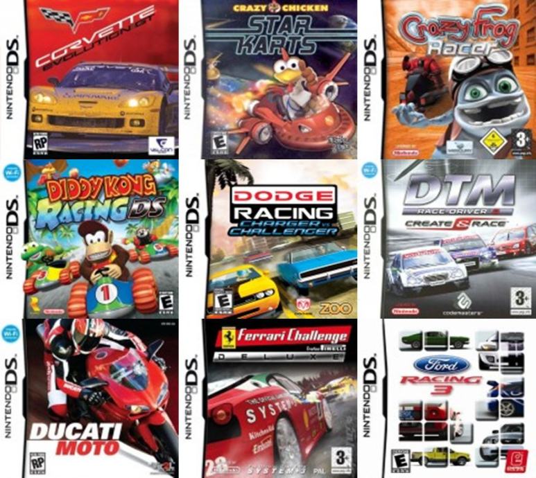Racing igre za nintendo 3ds 4kn kom