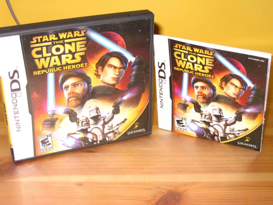 STAR WARS THE CLONE WARS - REPUBLIC HEROES za Nintendo DS