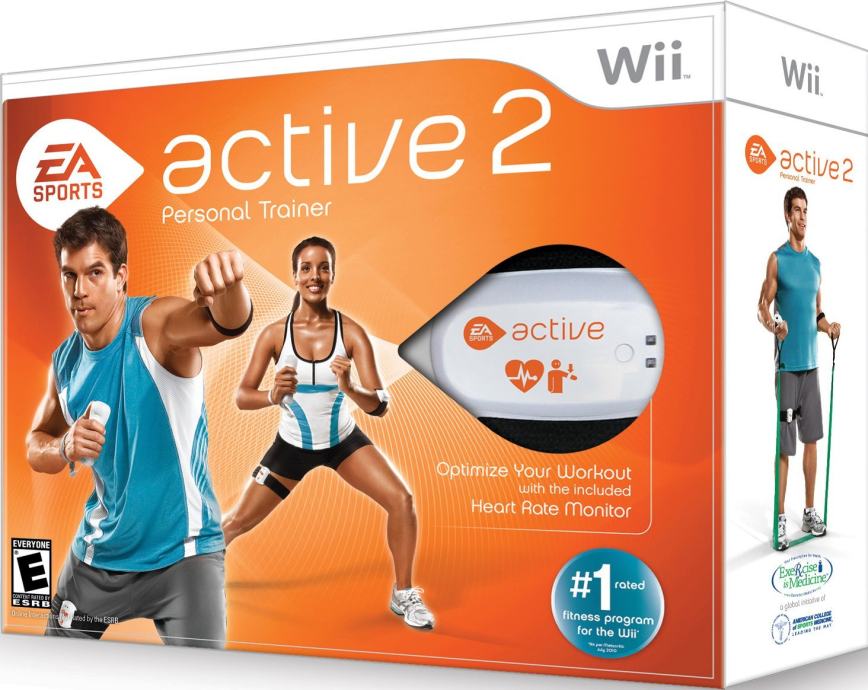 Wii - Active 2 - EA Sports Personal Trainer Fitness - Igra Nintendo