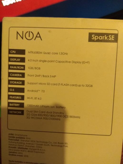 NOA CORE SPARK SE