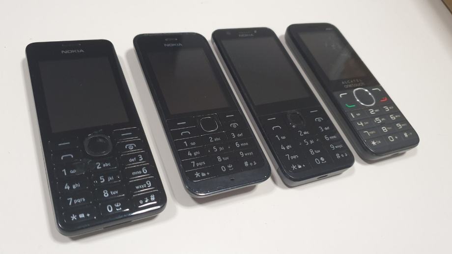 Nokia 220 / Alcatel 2045X - mobiteli na tipke