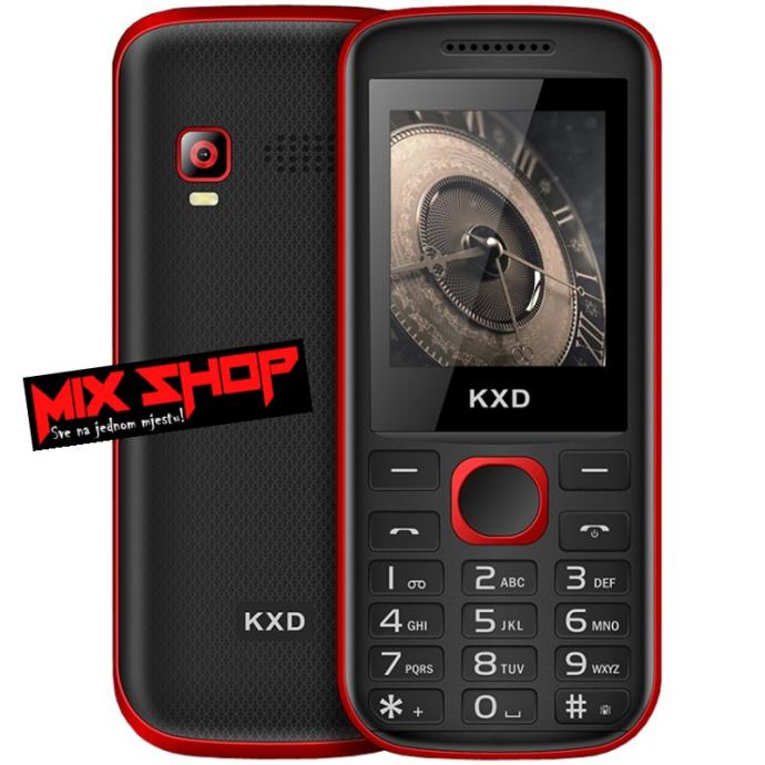 KXD C1 ROZI Dual sim/Duos/Ds TOP MOBITEL NA TIPKE + LED + RADIO *NOVO