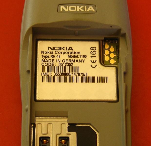 MOBITEL NOKIA 1100 BOCHUM GERMANY-CODE 0512352
