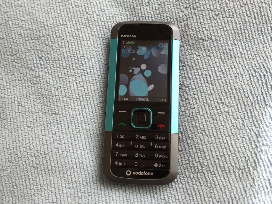 NOKIA 5000 (KAO NOVA) HR jezik, Sve mreže, Punjač, NA FOTOGRAFIJI