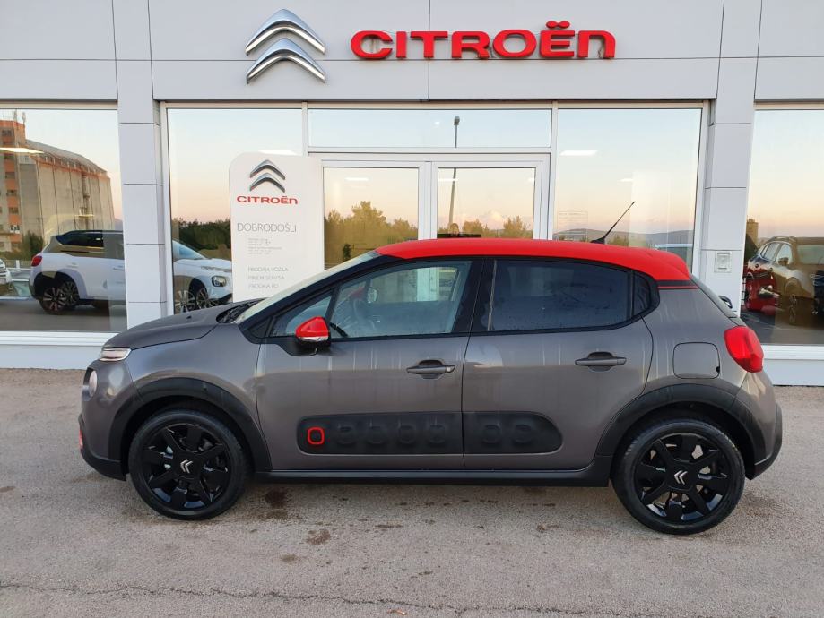 Citroën C3 SHINE alu 17 - URBAN RED, 2020 god.
