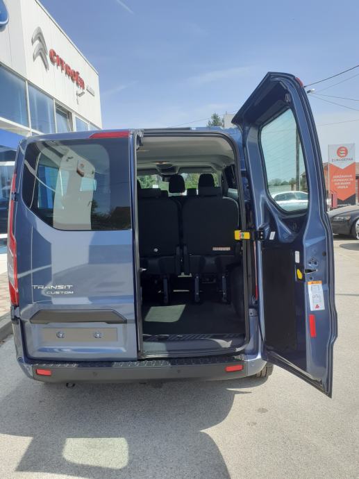 NOVI FORD TRANSIT CUSTOM KOMBI M1 320 LWB 130 KS TREND, 9 SJEDALA, 2023 ...