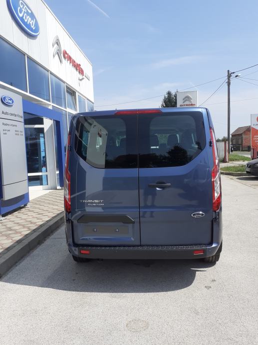 NOVI FORD TRANSIT CUSTOM KOMBI M1 320 LWB 130 KS TREND, 9 SJEDALA, 2023 ...