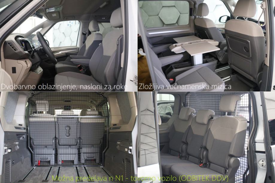 VW Multivan T7 L2 2.0TDI DSG Edition IQ Matrix EL. KLIZNA VRATA, 2025 god.