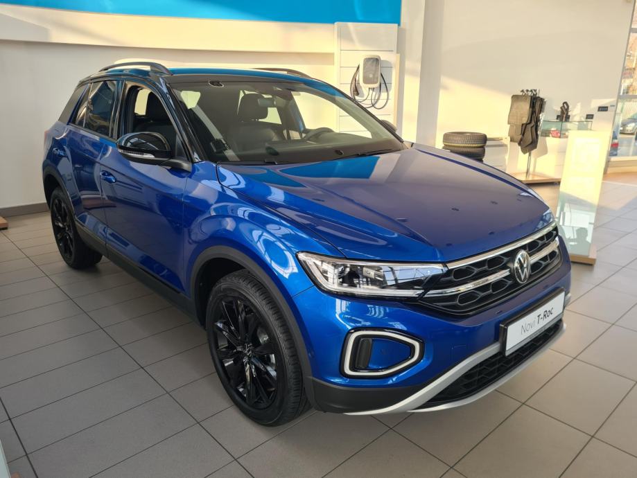 VW T-Roc 1,5 TSI DSG Black Style Isporuka odmah, 2022 god.
