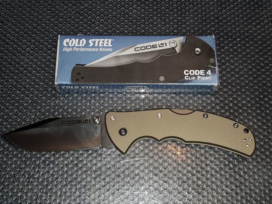 Cold Steel Code 4 clip point
