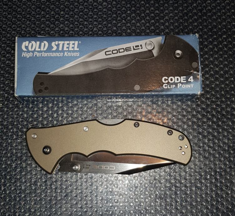 Cold Steel Code 4 clip point