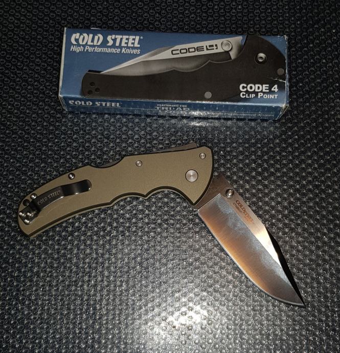 Cold Steel Code 4 clip point