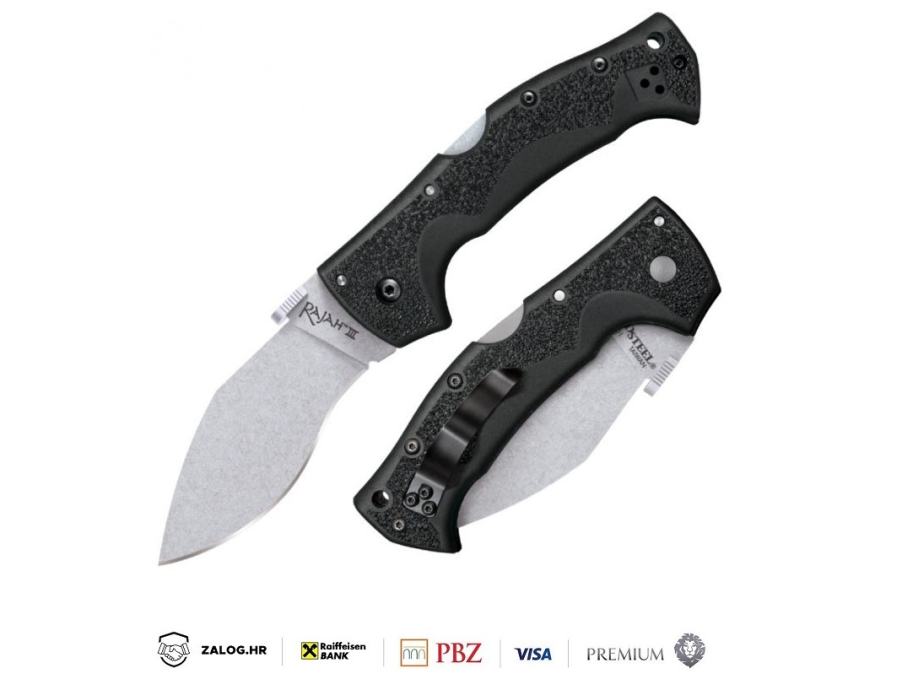COLD STEEL RAJAH III PREKLOPNI NOŽ **24 RATE**R1! KAO NOVO! GARANCIJA!