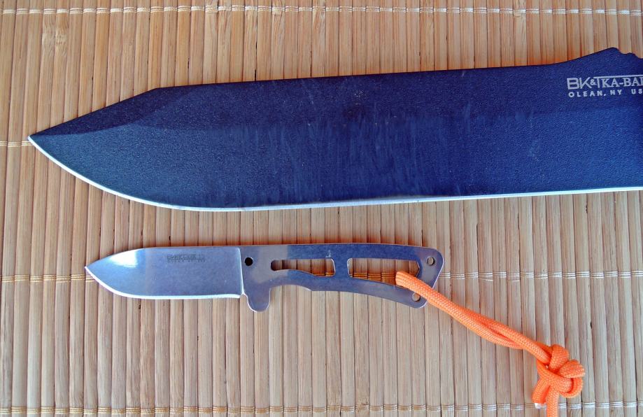 Ka-bar Becker BK9 + BK13 + Nitecore Tube V2