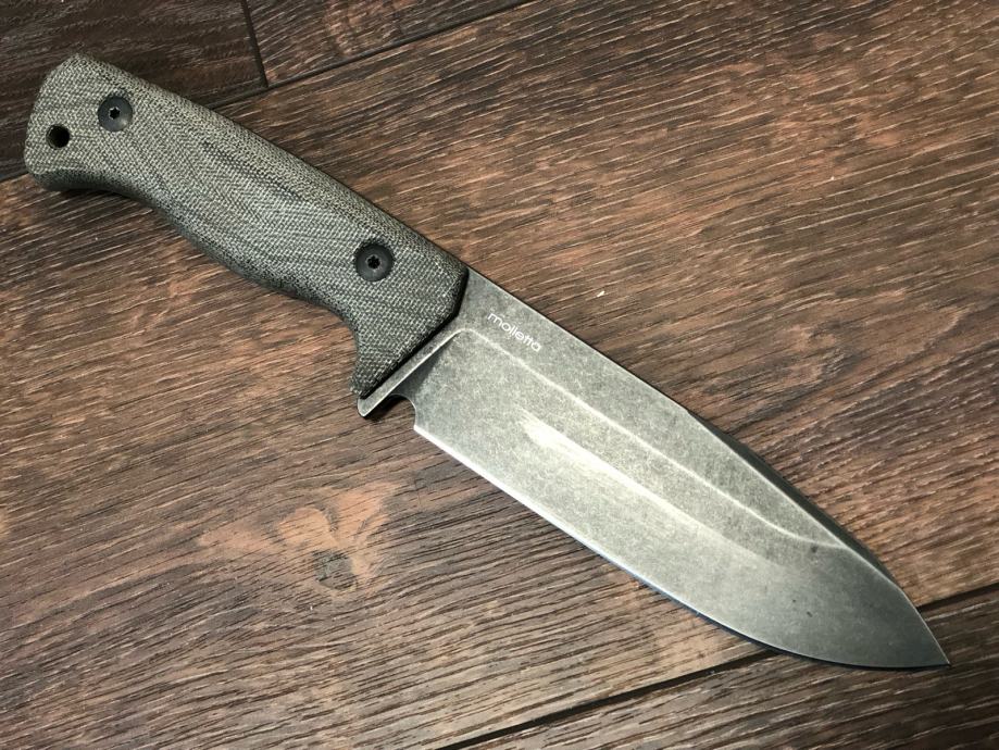 Lionsteel nož T6 K490 old black micarta