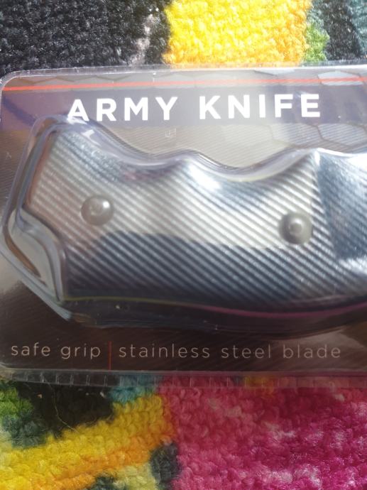 NES ALPINE ARMY sklopivi VOJNI nož za preživljavanje, NOV, zapakiran!!