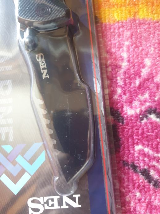 NES ALPINE ARMY sklopivi VOJNI nož za preživljavanje, NOV, zapakiran!!