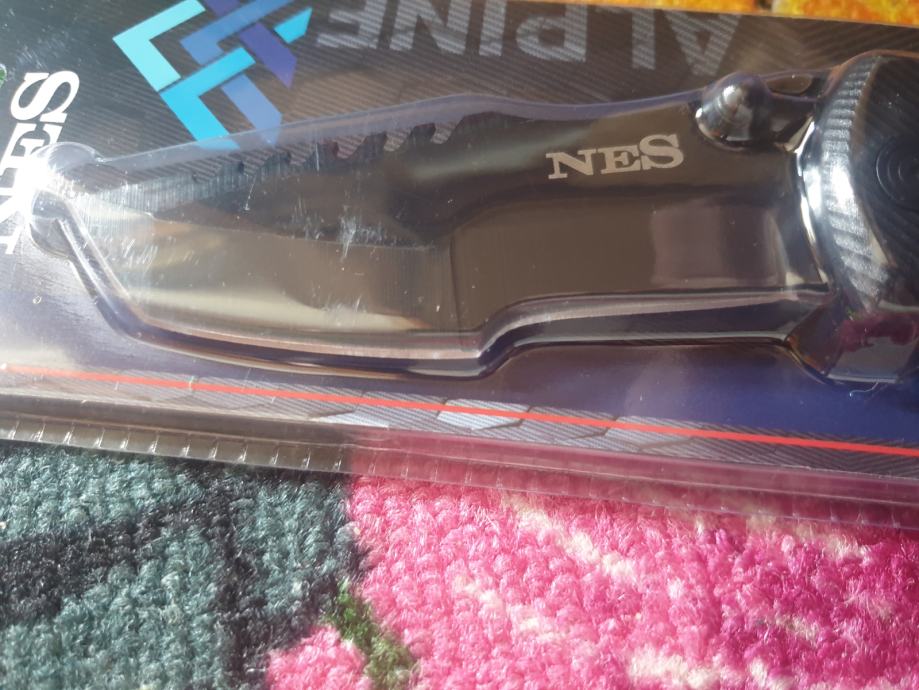 NES ALPINE ARMY sklopivi VOJNI nož za preživljavanje, NOV, zapakiran!!