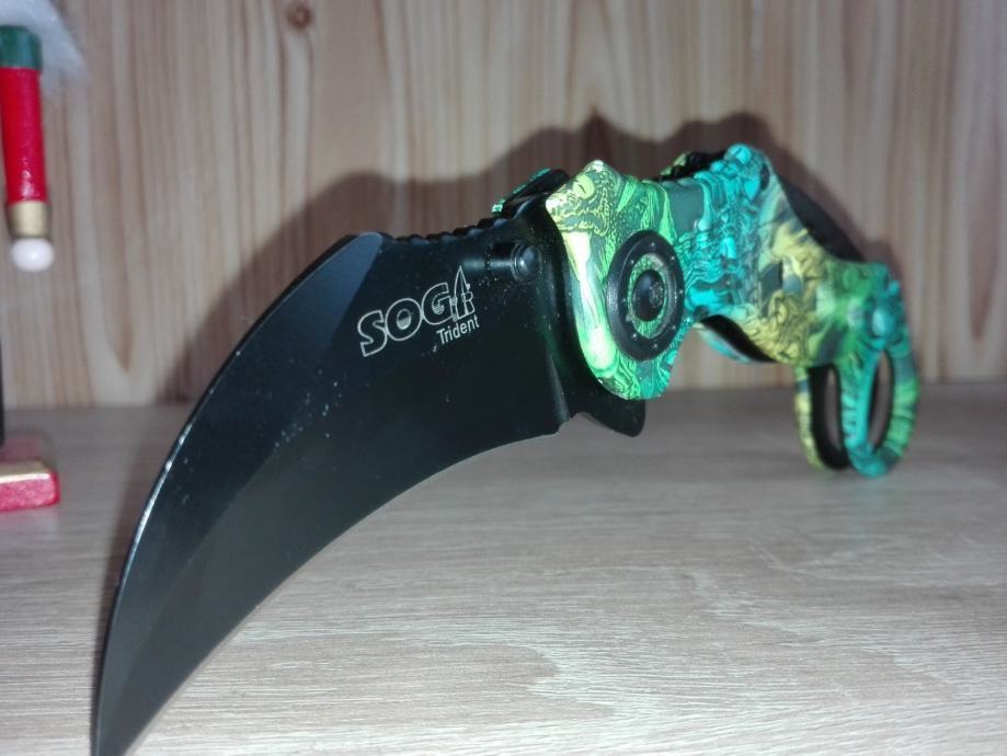 Sog karambit preklopni SNAKE