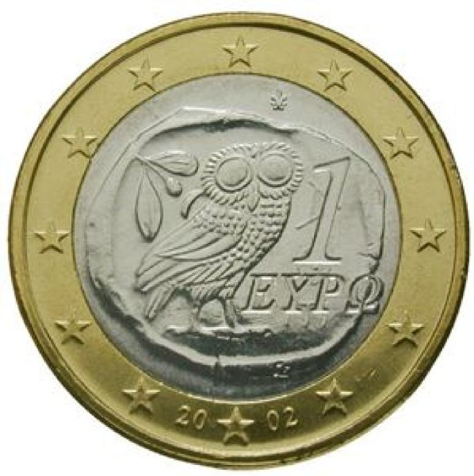 1 euro 2002 sova, Grčka