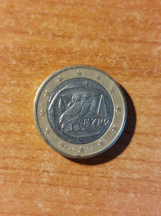 1 euro 2002 sova, Grčka