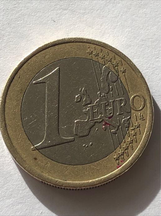 1 Euro Grčka - 2002 god.
