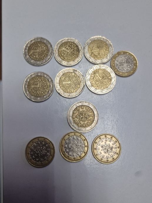 11 kovanica eura s greškom