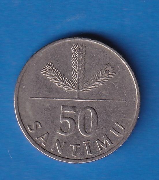 1465 - LITVA 50 SANTIMI 1992