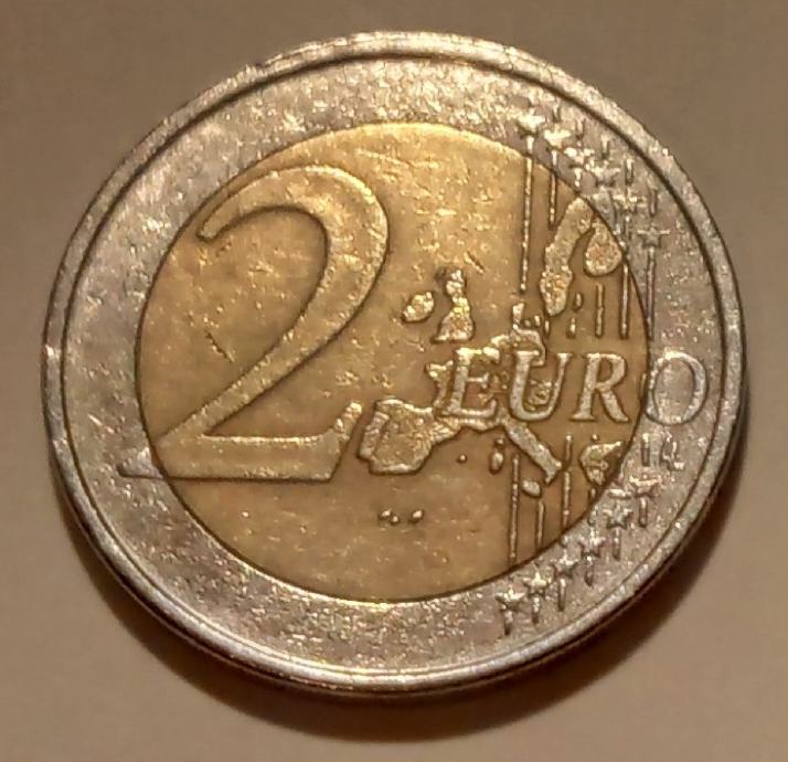 2 Eura,Grčka,2002.g.Rare,SMint mark*