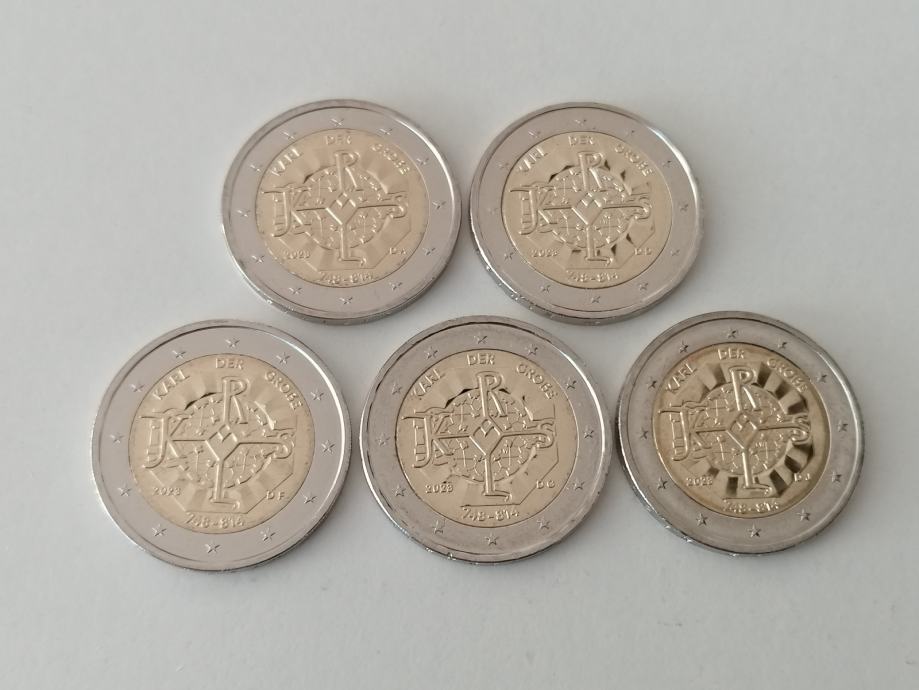 2 euro UNC - KARLO VELIKI, Njemačka, prigodna