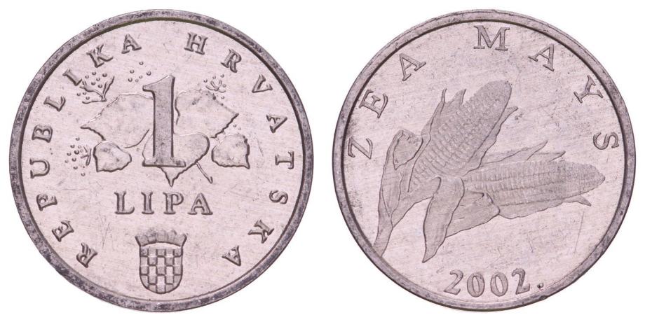 CROATIA 1 lipa 2002 / Latin text / XF+ (Ref.br. K-003.734)