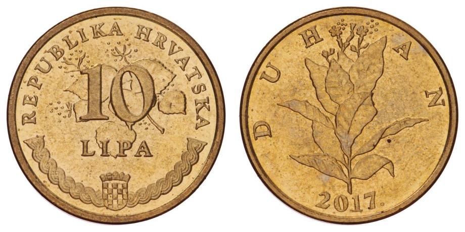 CROATIA 10 lipa 2017 / Croatian text / XF+ (Ref.br. K-003.133)