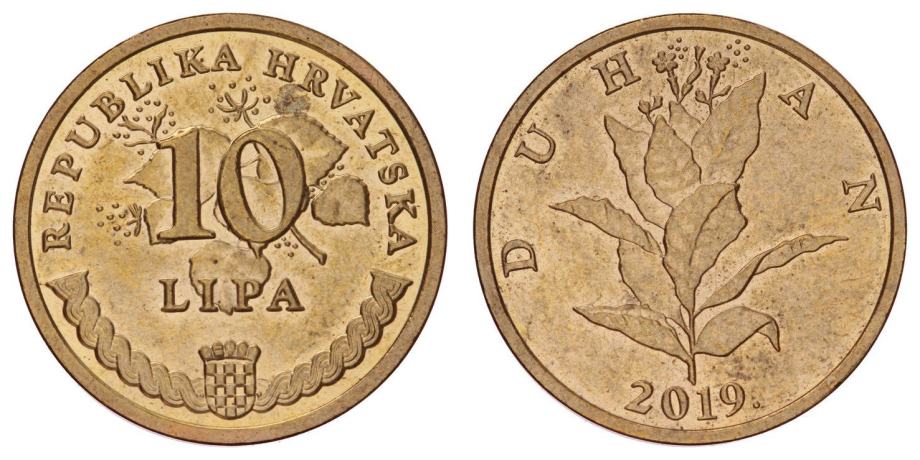 CROATIA 10 lipa 2019 / Croatian text / XF (Ref.br. K-003.109)