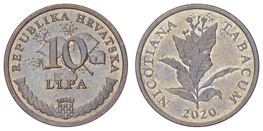 CROATIA 10 lipa 2020 / Latin text / XF (Ref.br. K-004.096)