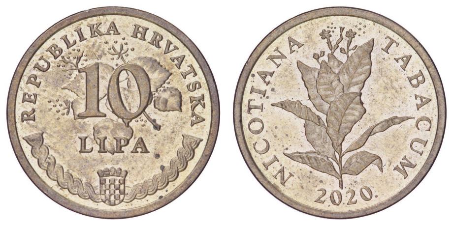 CROATIA 10 lipa 2020 / Latin text / XF (Ref.br. K-005.240)