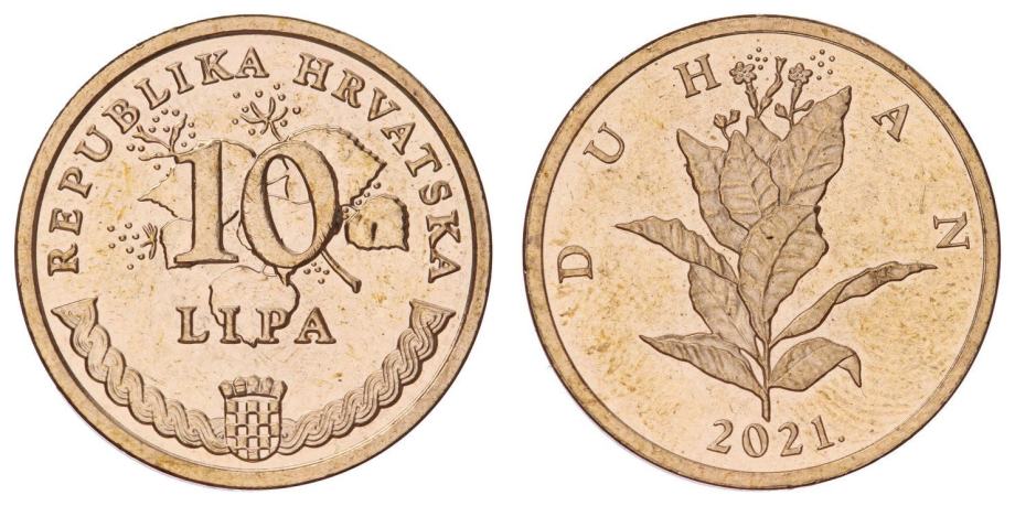 CROATIA 10 lipa 2021 / Croatian text / UNC- (Ref.br. K-004.067)