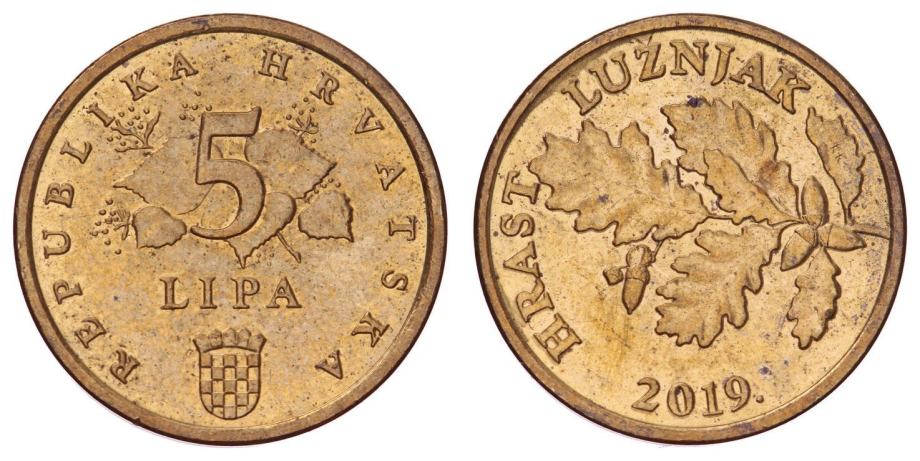 CROATIA 5 lipa 2019 / Croatian text / XF (Ref.br. K-004.550)