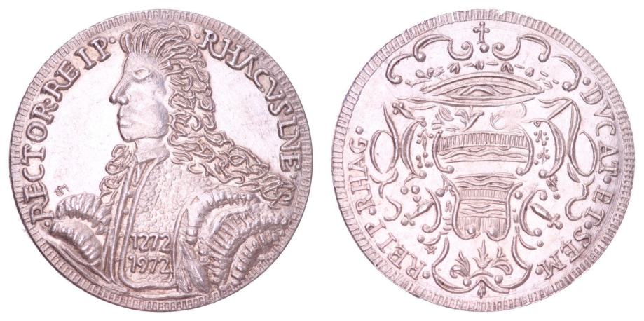 CROATIA Dubrovnik Ragusa 1972 Silver token / 3,50 g / 22 mm / XF+ (Ref